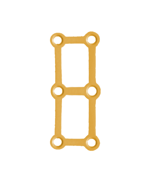 Double Square Plate - Marjan International-MIPL